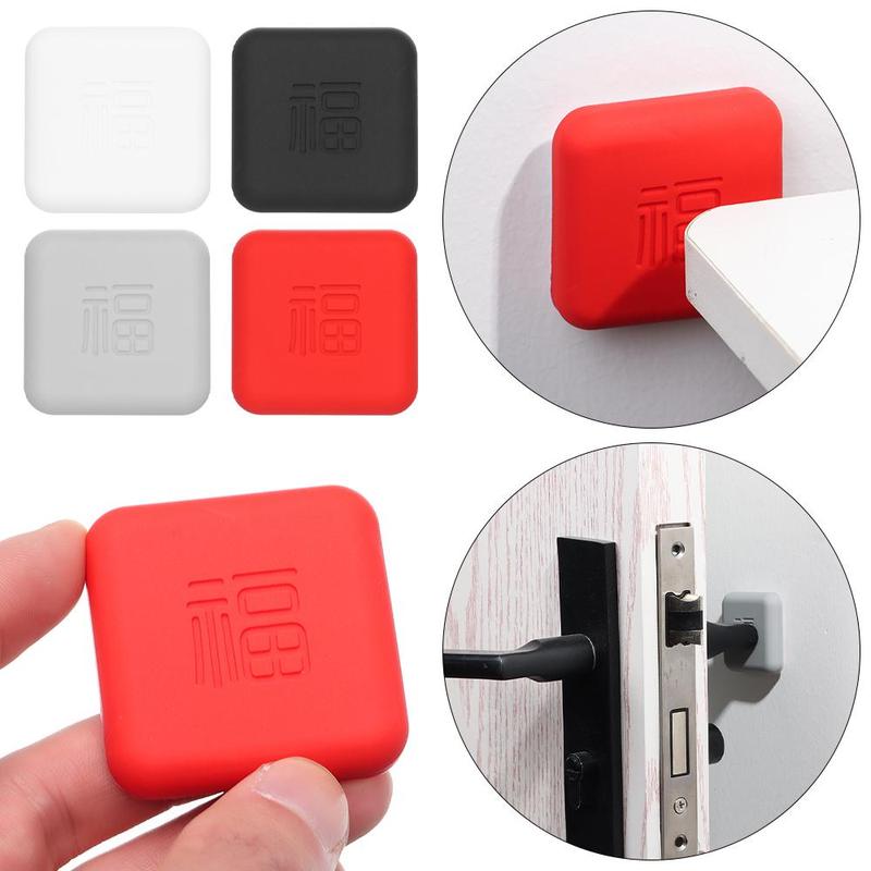 Mute Self Adhesive Anti-crash Pad Door Stopper Doorstop Wall - TikTok ...