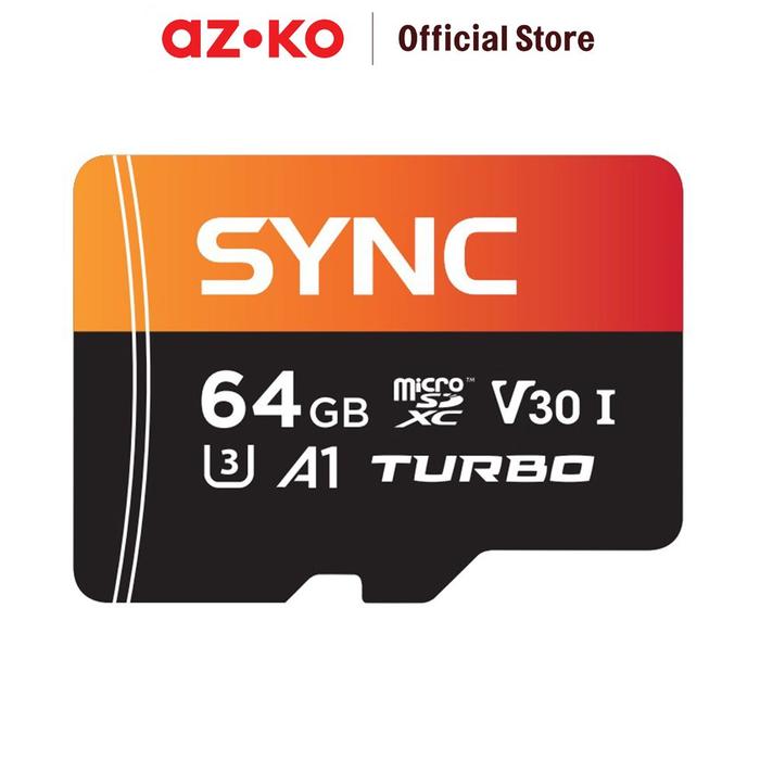 Promo AZKO Krisbow Sync 64 GB Memory Card Smart Micro SD P500 Kartu ...