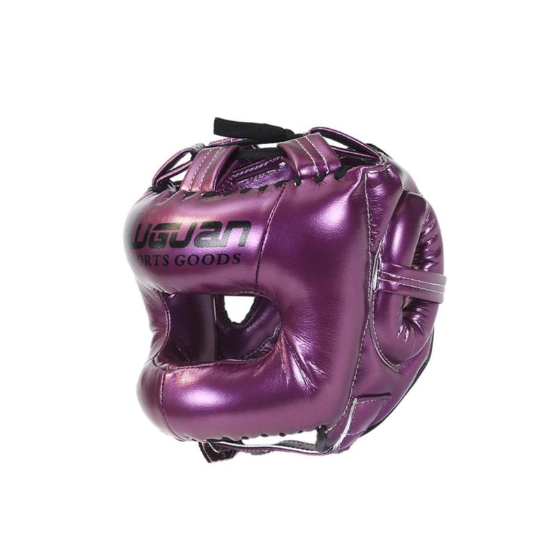 Boxing Headgear Full Coverage Kickboxing Head Gear for Sparring ...
