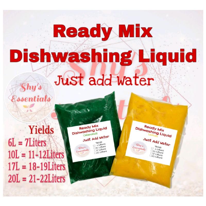 Ready Mix Dishwashing Liquid, Just add water! ready mix easy - TikTok ...