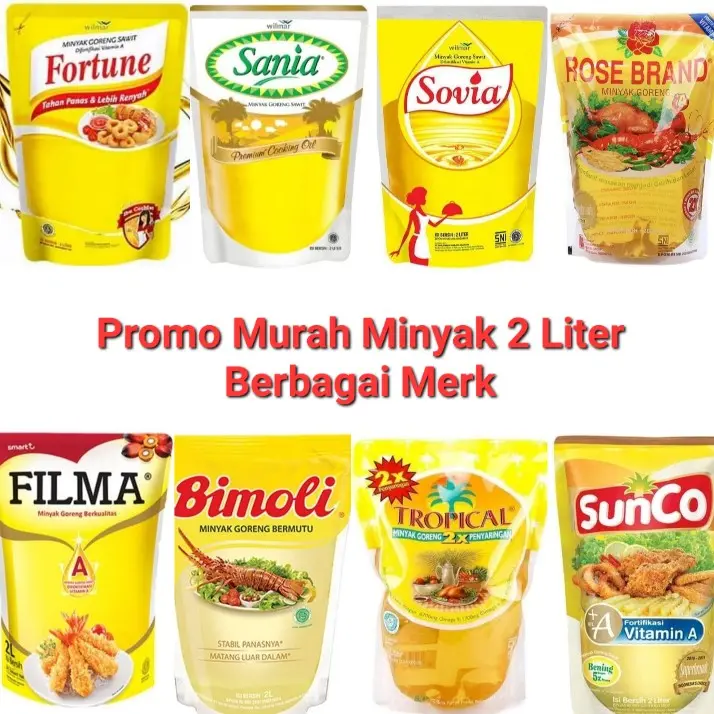 Promo Minyak Goreng murah - Sunco 1L dan 2 Liter /minyak Fortune/Kunci ...