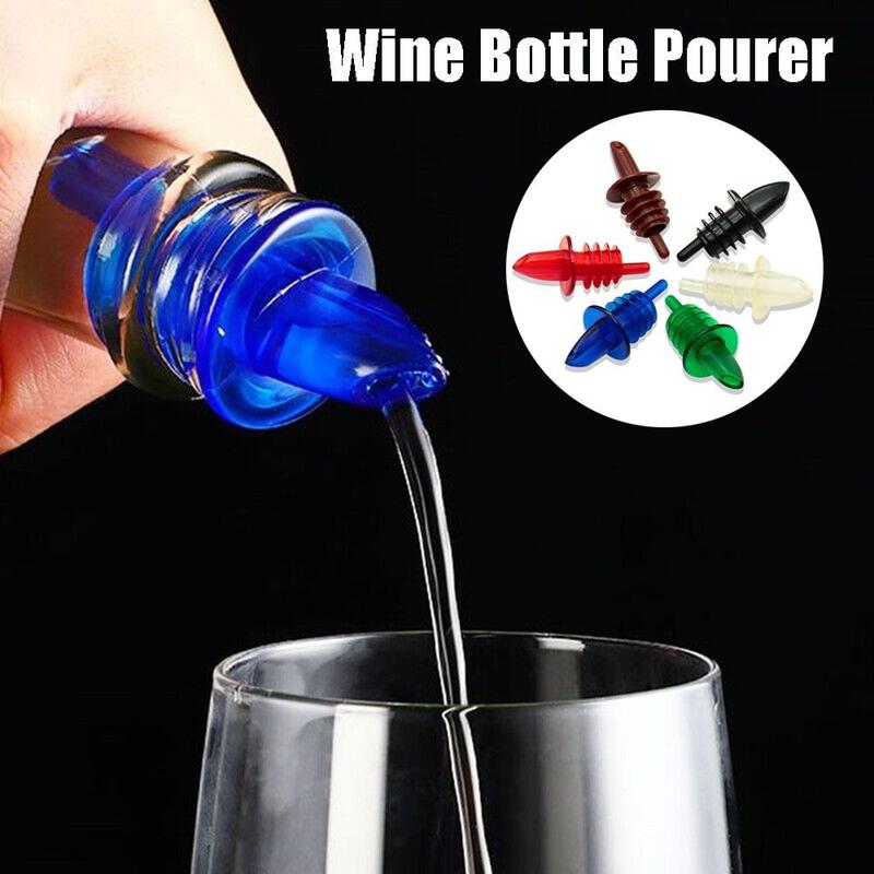 Durable Rubber Wine Bottle Stopper Threaded Design Random Color ...