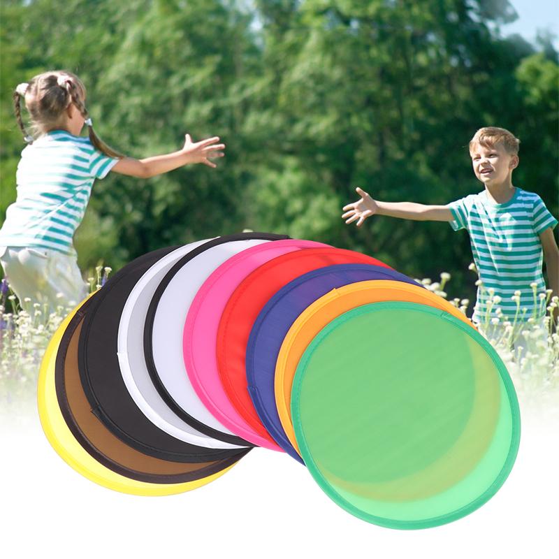 Portable Collapsible Flying Disk Colorful Pocket Foldable Flying ...