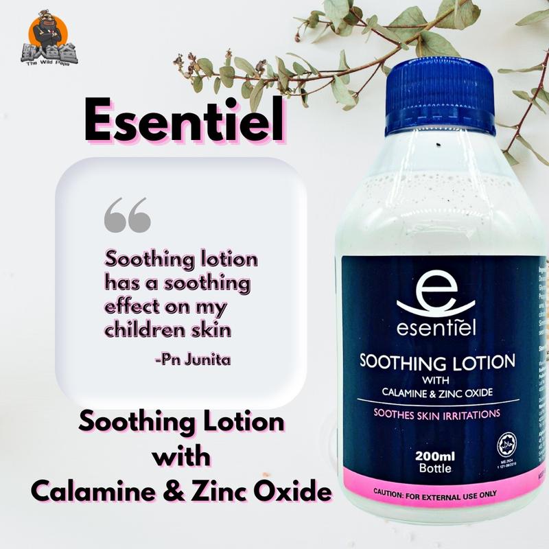 Esentiel Soothing Lotion 200ml With Calamine & Zinc Oxide Moisturizers ...