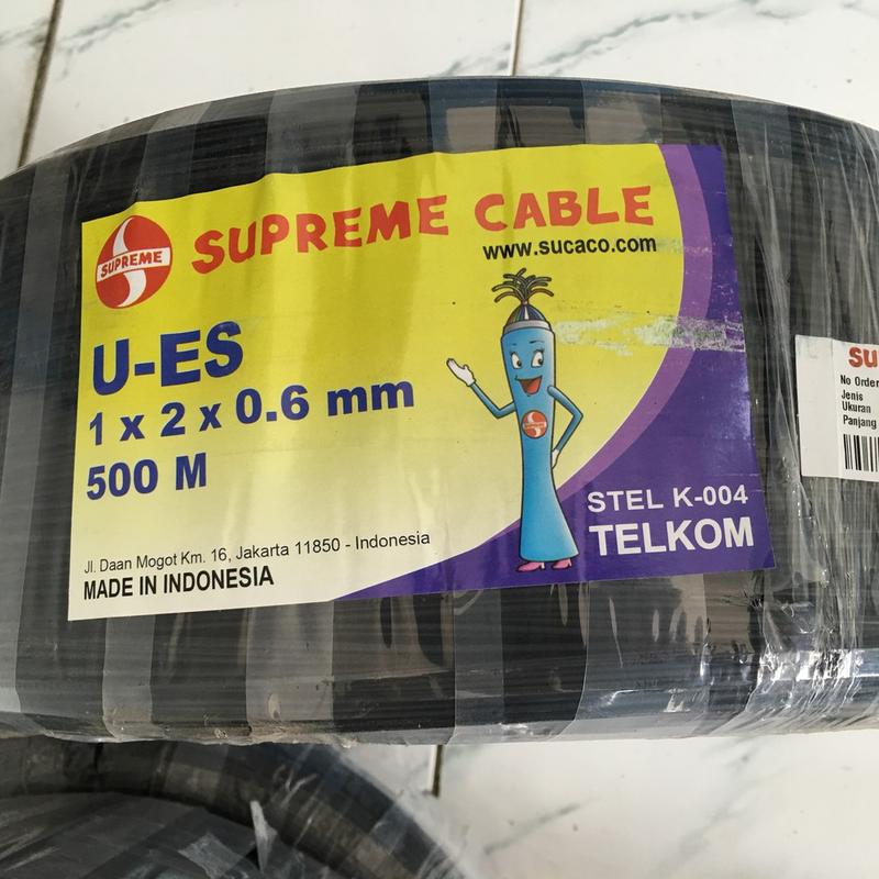 Kabel Telpon Telepon Supreme / Listrik Outdoor U-ES 1x2x0.6m - Shop ...