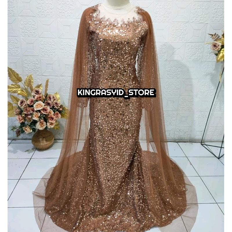 Gaun Pengantin Mermaid Squin Dress - Shop | Tokopedia