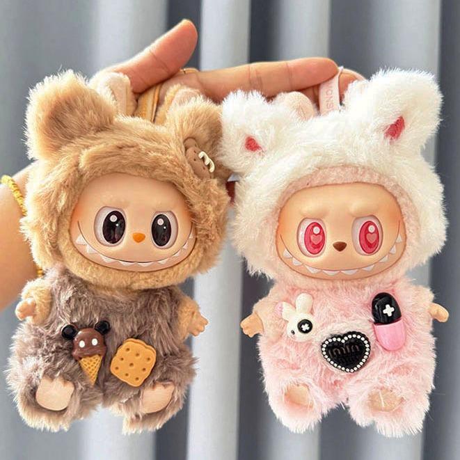 Clothes for Labubu, Outfit for Labubus, Style Set for 17cm Labubu ...