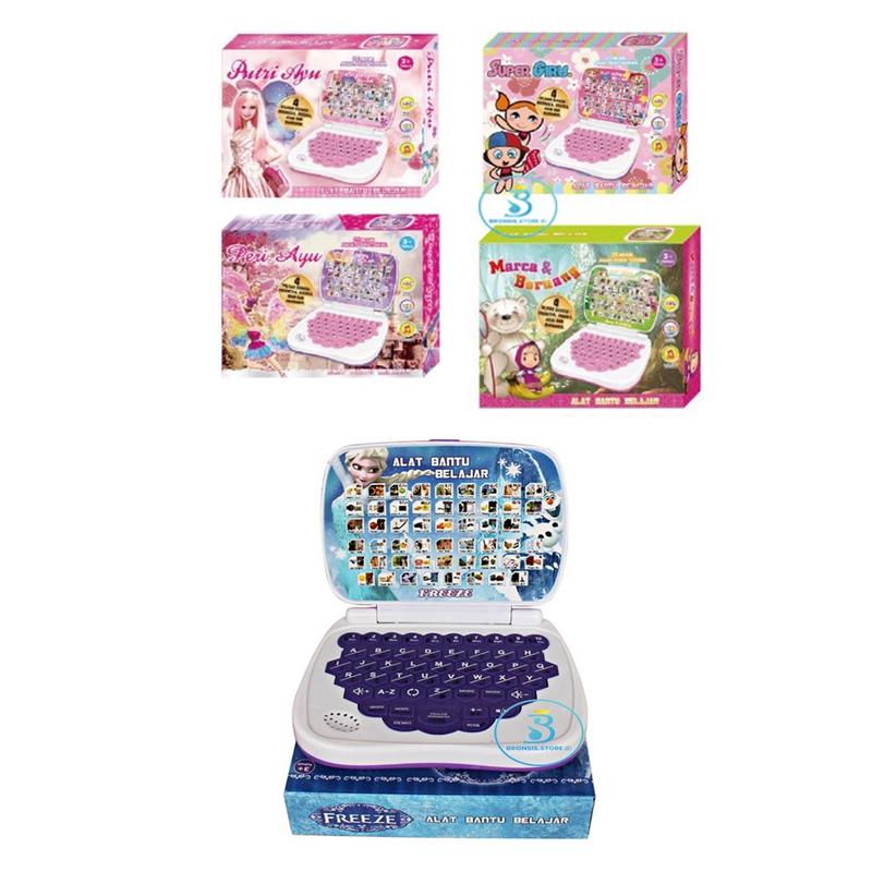 Mainan Edukasi Anak Laptop Mini Alat Bantu Belajar 513 4 Bahasa - Shop ...