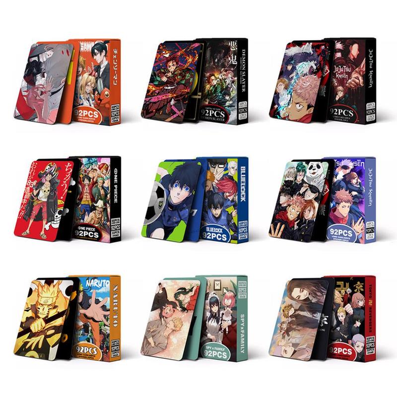 Kad Lomo Anime, 92pcs / kotak, Pelekat Watak Manga Manhwa, Kad - TikTok ...