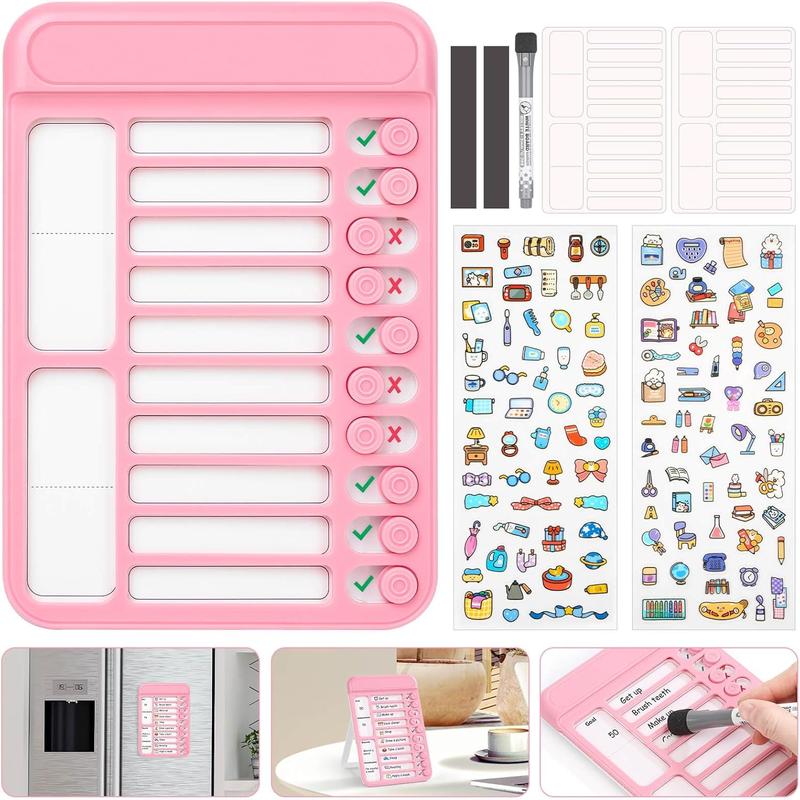Dry Erase Chore Chart for , Checklist Board, My Chores Slider - TikTok Shop