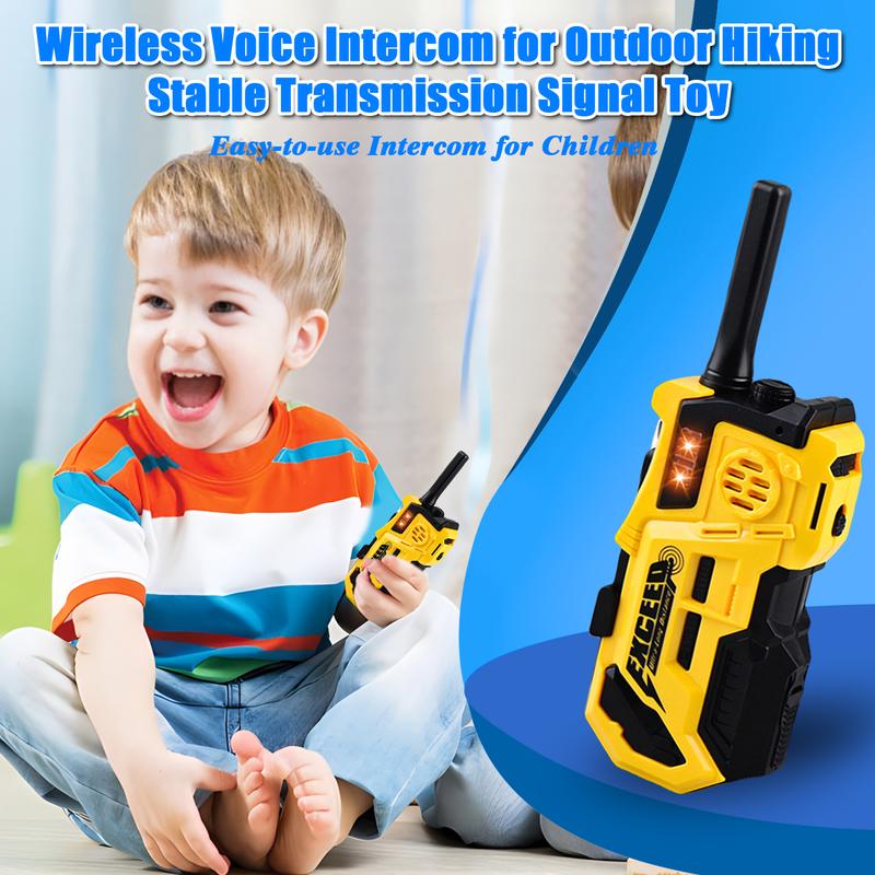 btobqin 2Pcs Kids Voice Intercom Toy Outdoor Hiking 2 Way Radio ...
