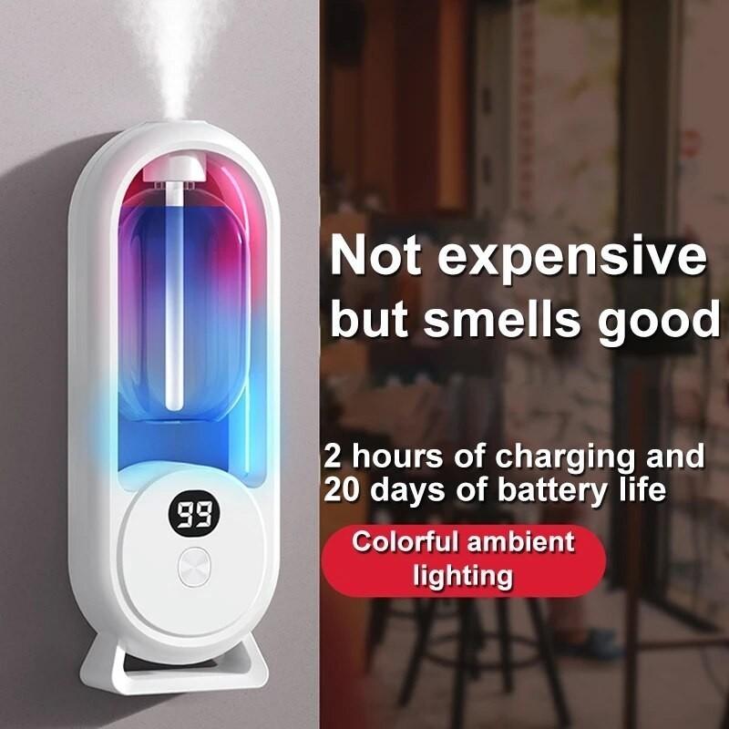 Mesin Aromaterapi Automatik,Humidifier Dipasang di Dinding, Penyebar ...