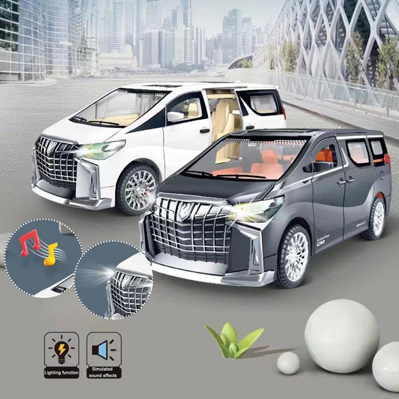 Car Model Toy Metal Diecast Toyota Alphard Car Model Black Vehicle ...