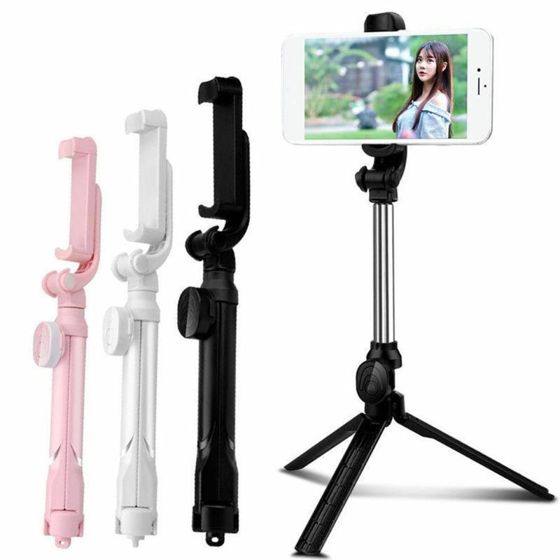 Wireless bluetooth-compatible Stick Tripod Remote Handphone Live ...