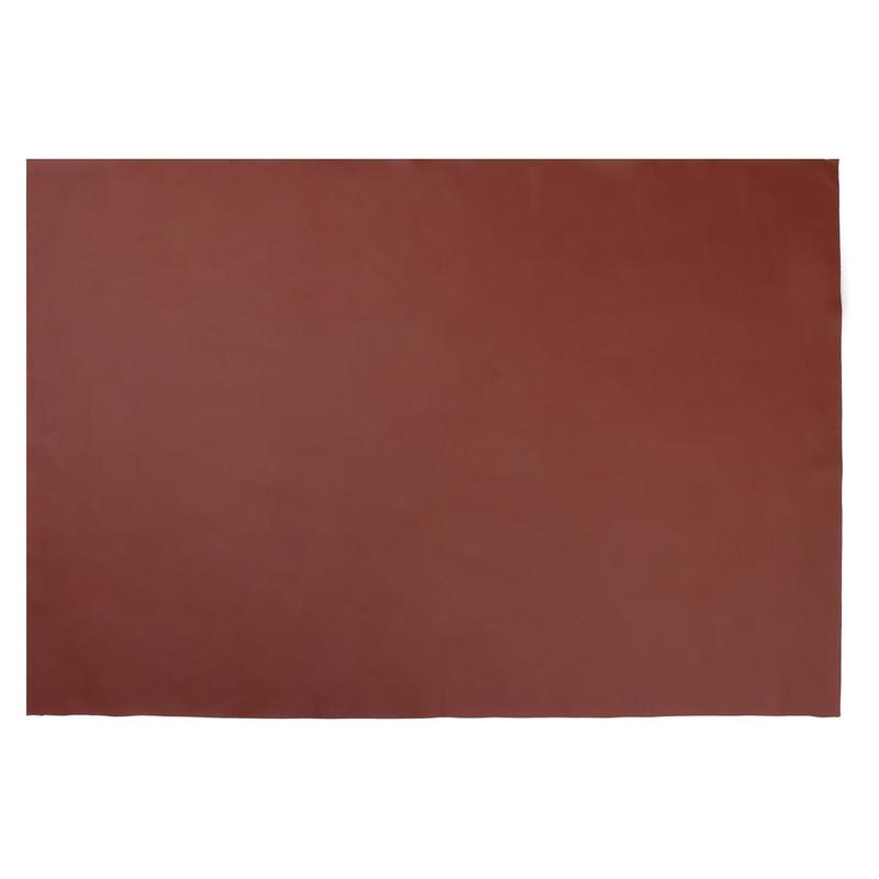 Lychee Pattern Leather Fabric Litchi Coverings Pu 137X90CM Brown ...