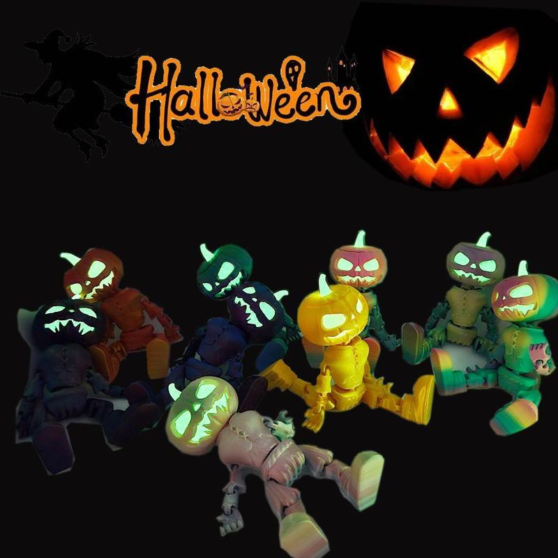 Step into Halloween 3D printed pumpkin puppet decorative ornaments ...
