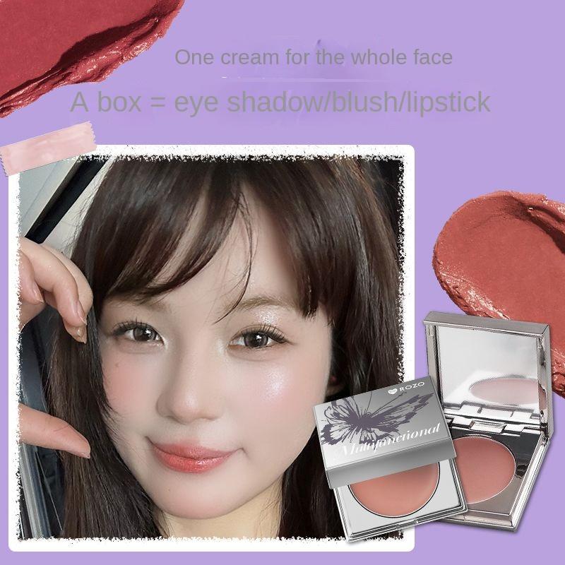 Powder blusher mud pan eye shadow lipstick lipstick for facial - TikTok ...