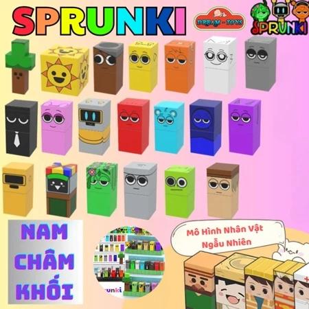 Mainan Kiub Magnetik, Sprunki, Set Lengkap Mainan Pemasangan - TikTok ...