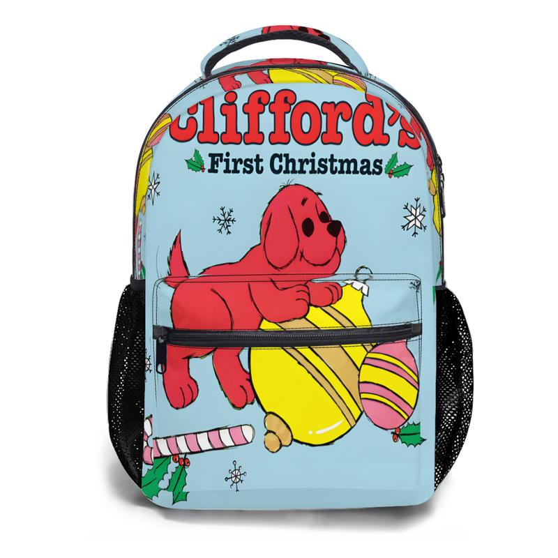 Cartoon Clifford the Big Red Dog Backpack Anime Cosplay Backpack ...