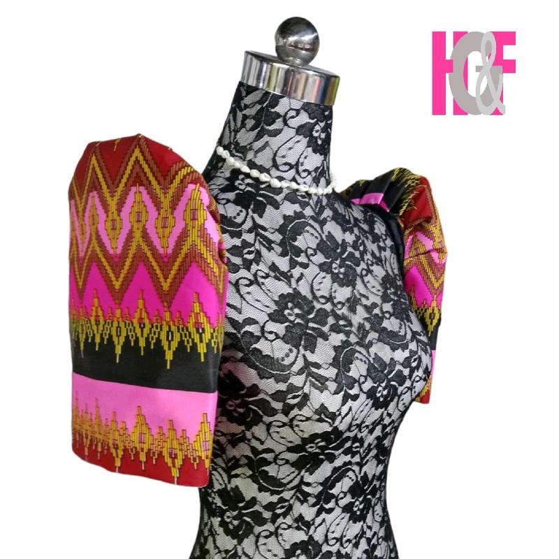 Detachable Sleeve (ETHNIC PRINTS) Cotton Fabric (Filipiniana - TikTok ...