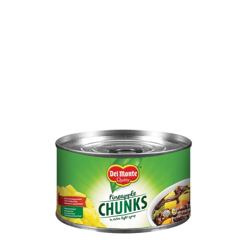 Del Monte Pineapple Chunks In Extra Light Syrup Flat 227g - TikTok Shop ...