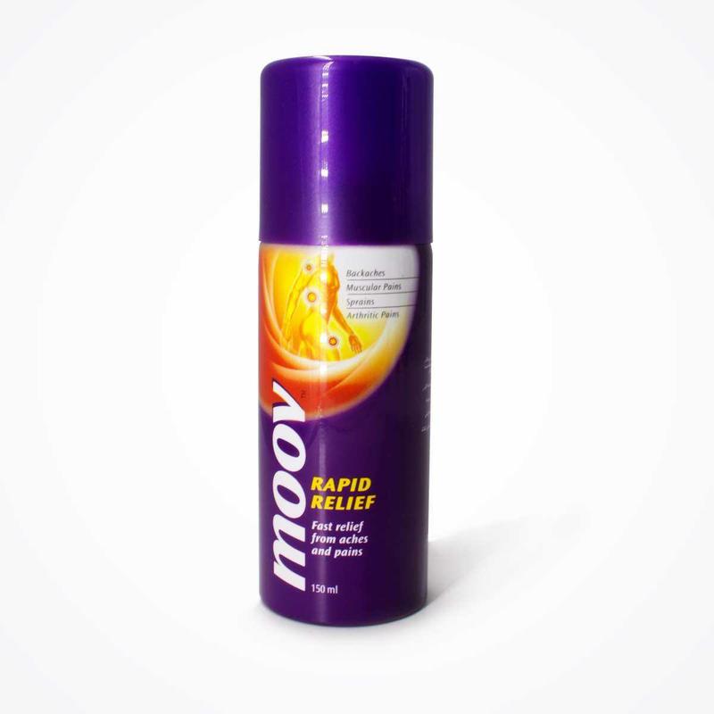 Moov Rapid Relief Spray 150ml – Fast-Acting Muscle & Joint Comfort ...