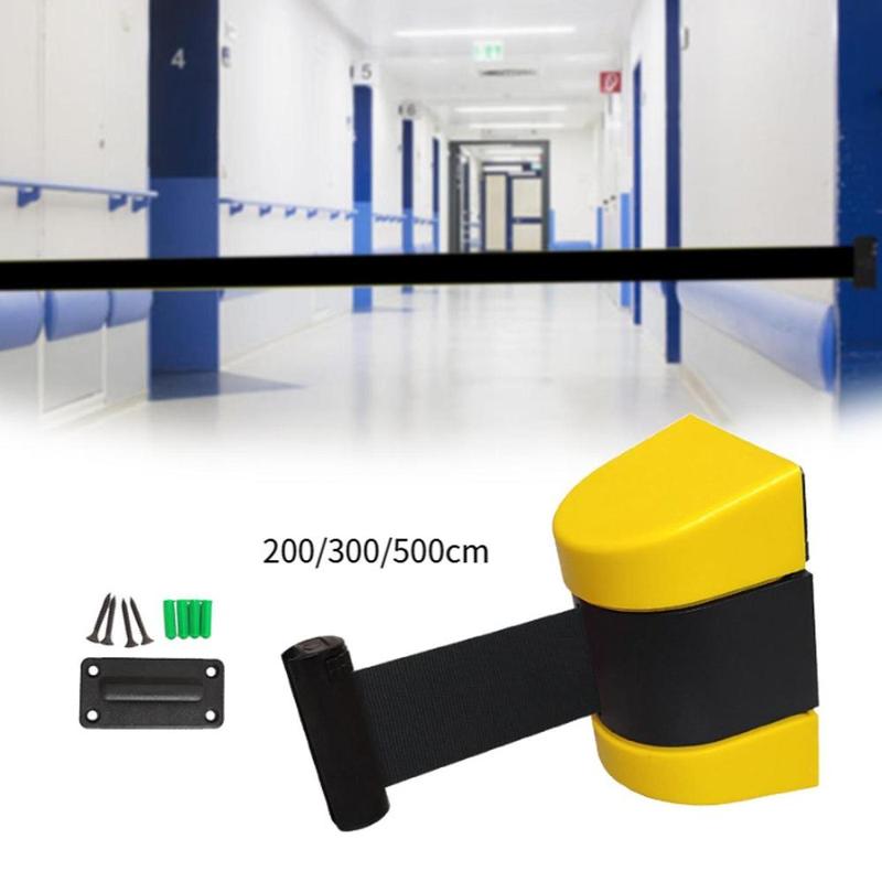 Fixed Wall Retractable Belt Barrier Cordon Barrier Telescopi - TikTok ...