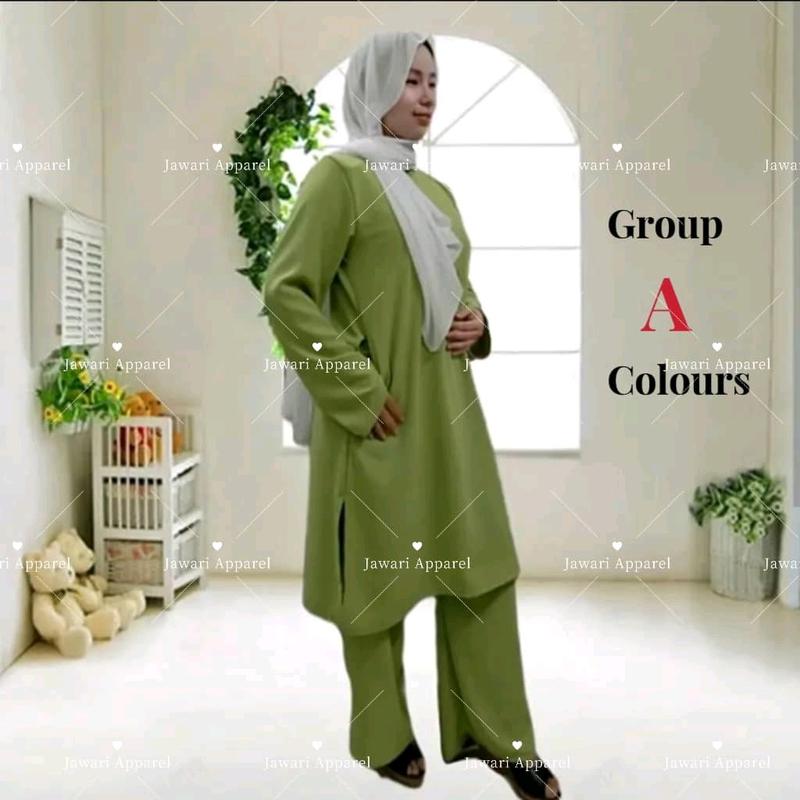 JAWARI SUIT WAWA SET BAJU DAN SELUAR MUSLIMAH IRONLESS CEY Group ...