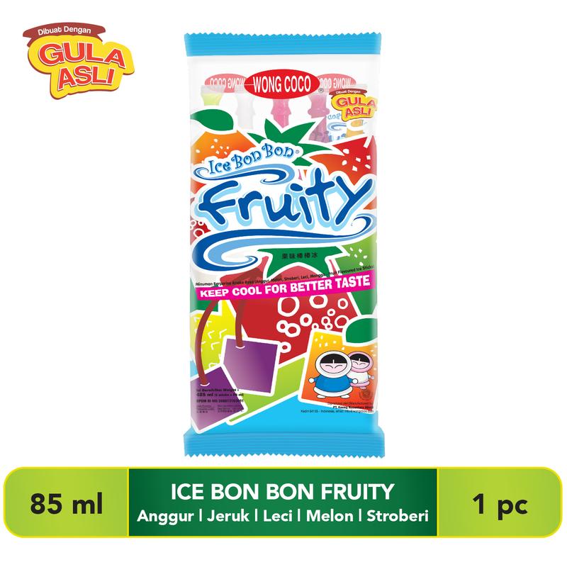 Wong Coco Ice bon Bon Fruity isi 5 - Shop | Tokopedia