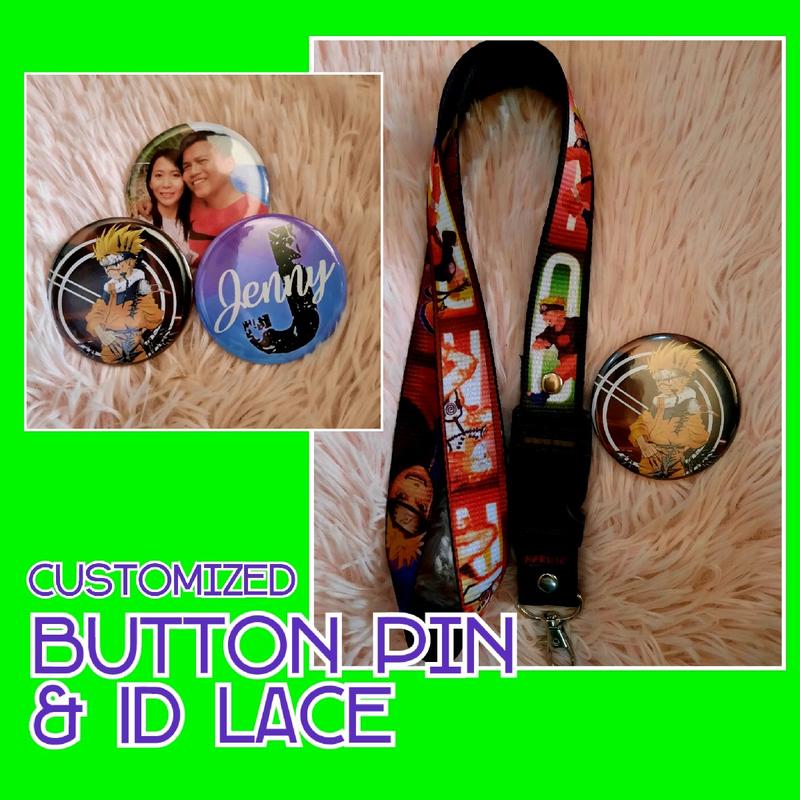 Customized Button Pin & ID LACE - TikTok Shop Philippines