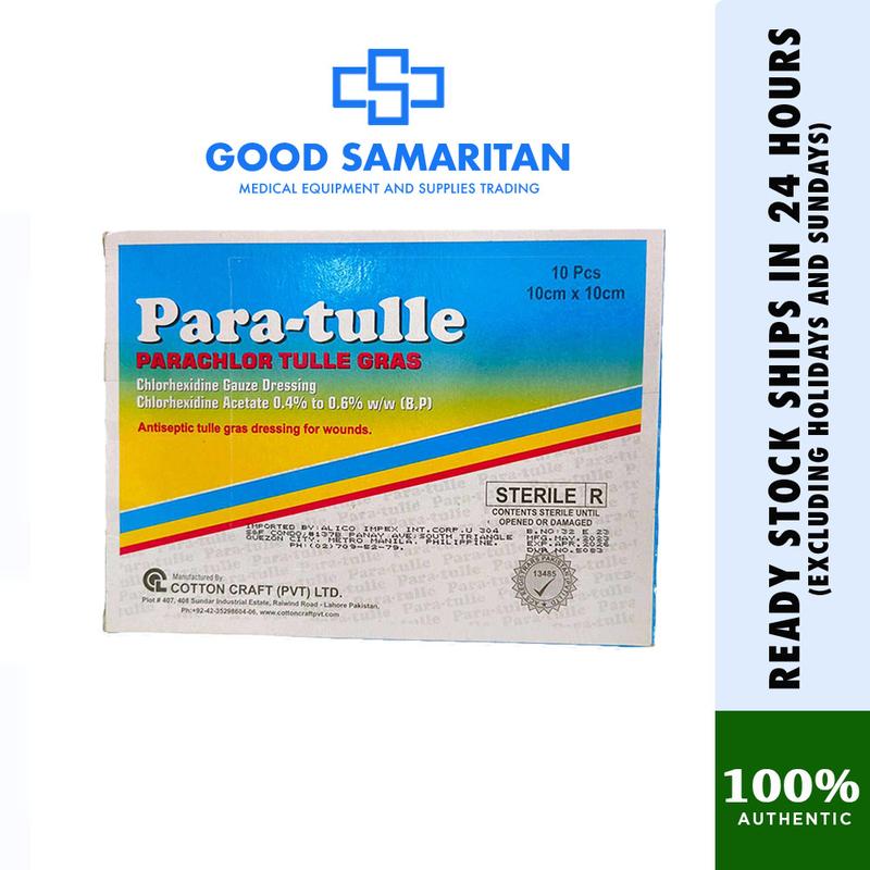 Para-Tulle Gauze Dressing 10cmX10cm - TikTok Shop Philippines