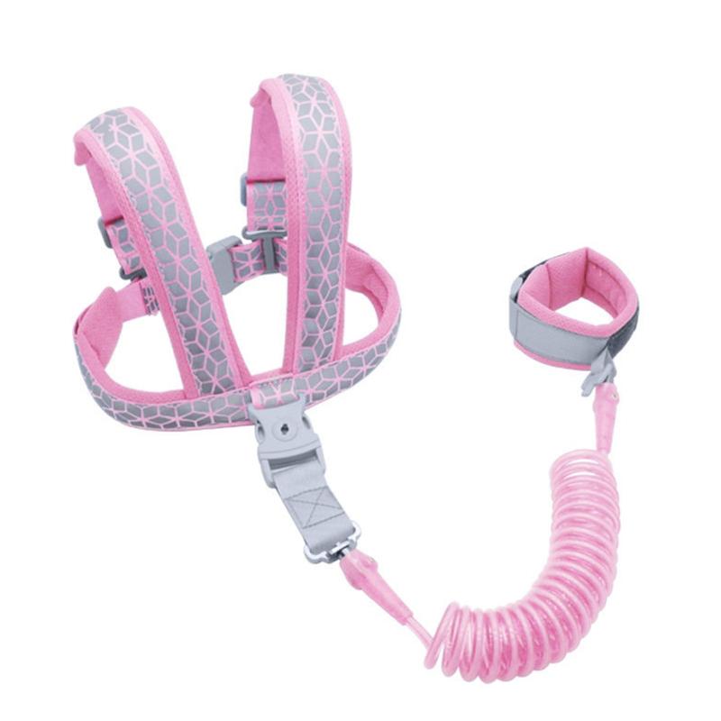 Outdoor Walking Hand Belt Band Anti-lost Kid Toddler Safety Reflective ...