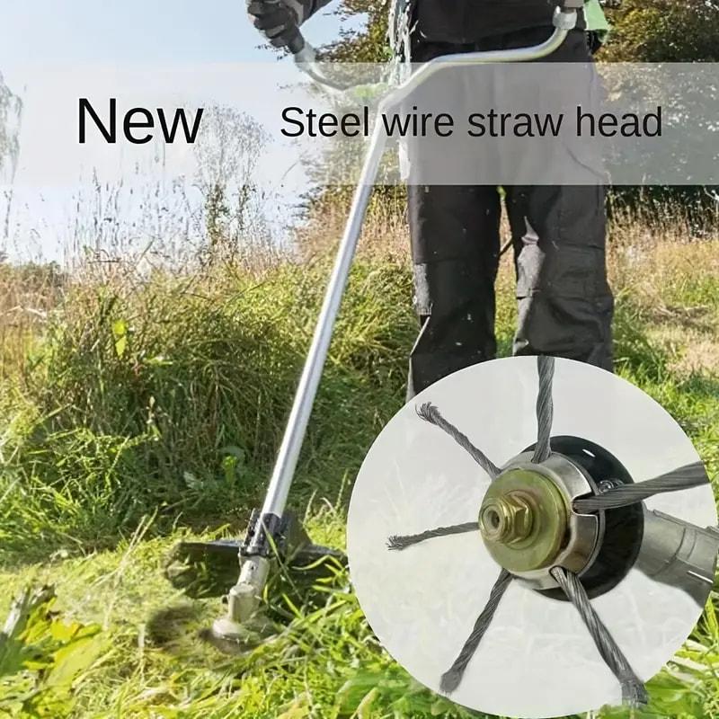 【Father's Day Gifts】 Universal Steel Wire Trimmer Head Replacement, 3 ...