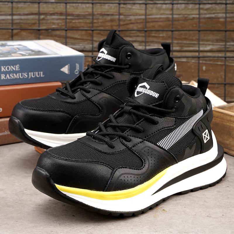 Large Size 36-47 Fashion Safety Shoes Men Women Casual Work - TikTok ...