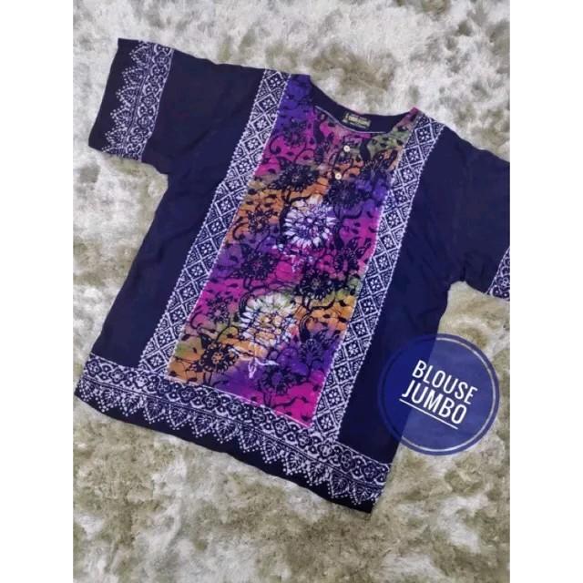 Blouse Batik Tugu Agung Saiz M/XL - TikTok Shop Malaysia