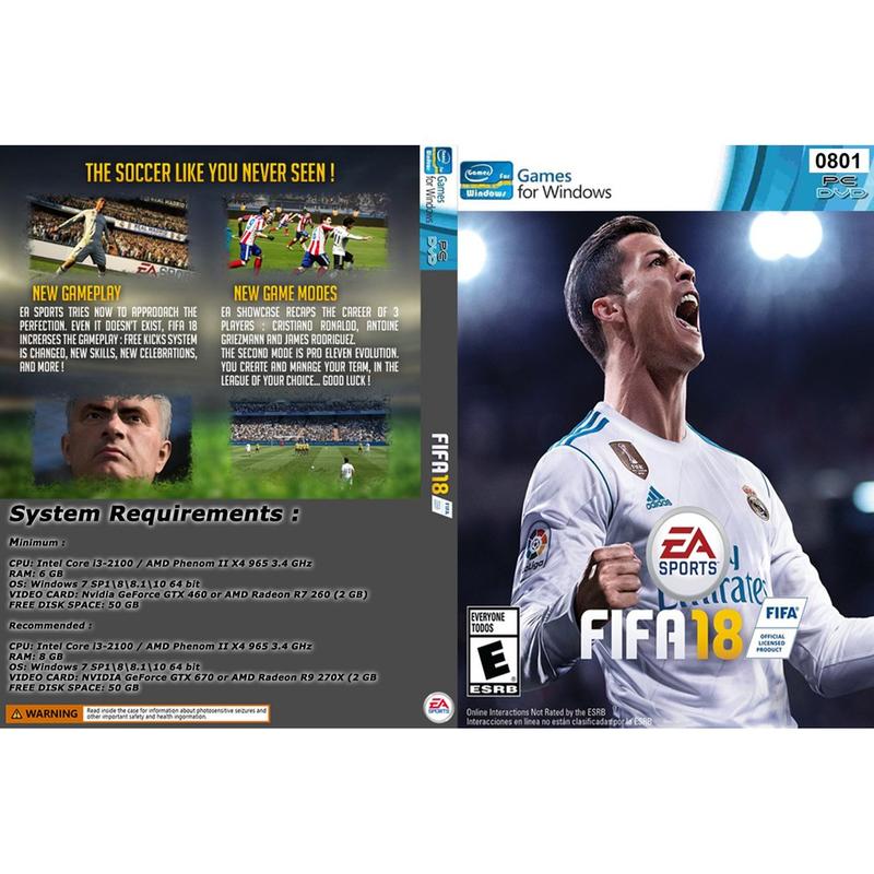 (PC DVD) FIFA 18 - TikTok Shop Malaysia