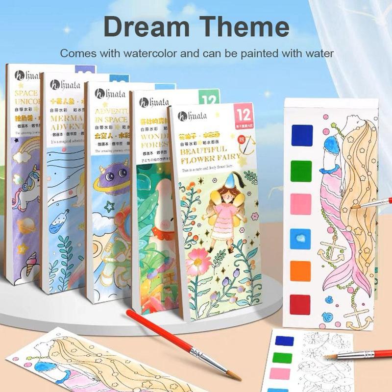 Buku Lukisan Doodle Guas, Buku Nota Kanak-kanak, Buku Mewarn - TikTok ...