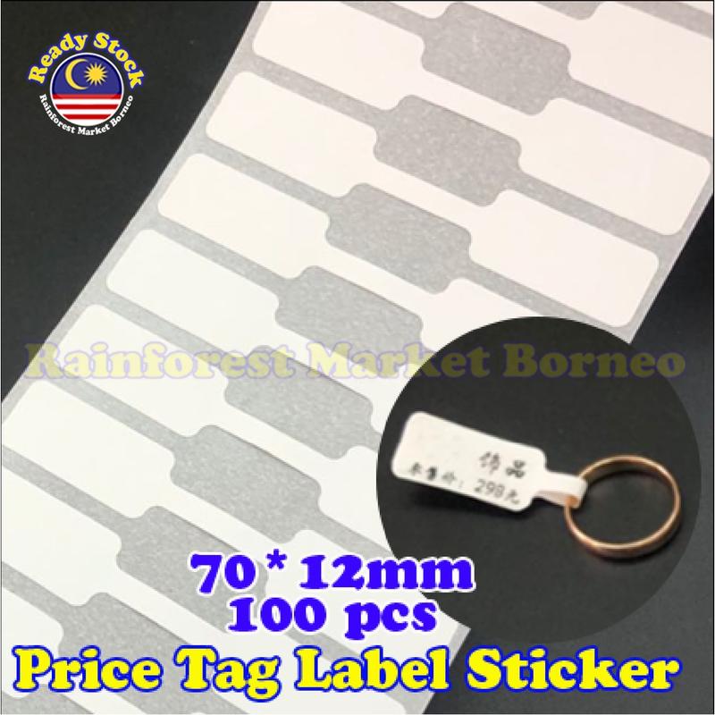 TA1054 Label Tag Harga Barang Kemas 100pcs 🇲🇾 Bekalan DIY Pembuatan ...