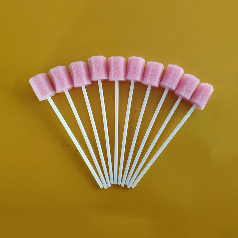 [FFF] Stock Disposable Cleaning Care Sponge Stick Oral Sponge - TikTok ...