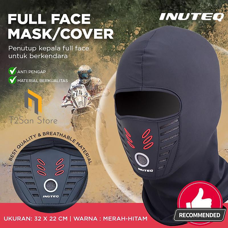 Masker Buff Bikers Full Face Mask Ninja Inuteq - Shop | Tokopedia