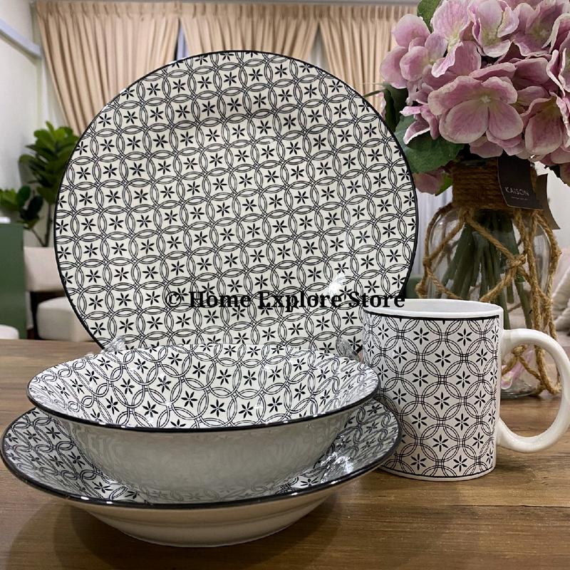 4pcs or 16pcs Giacomo Set Pinggan Mangkuk Raya Pallazo Dinnerware Set ...