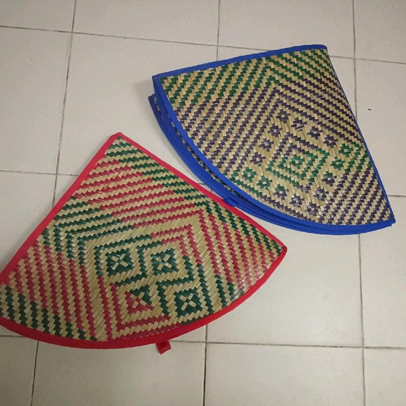TIKAR LIPAT BULAT/PELAPIT MAKANAN DAH HIDANGAN/ALAS MEJA/BULUH - TikTok ...