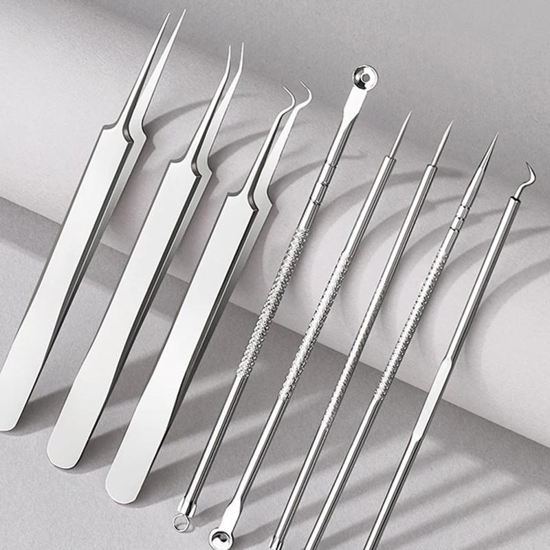 German Ultra-fine No. 5 Cell Pimples Blackhead Clip Tweezers Beauty ...