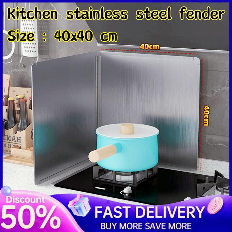 【SG Local Seller】Stainless steel fender kitchen gas stove cooking ...