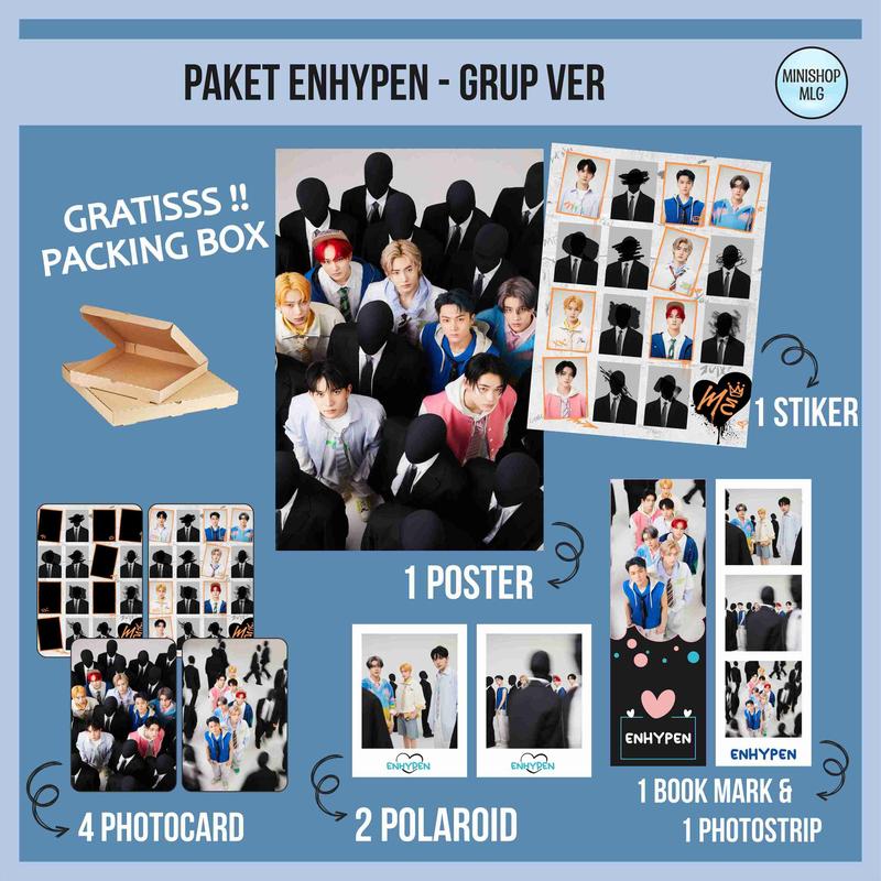 (UNOFF) FANKIT KPOP MURAH - FANKIT ENHYPEN 8K MANIFESTO M VER - Shop ...