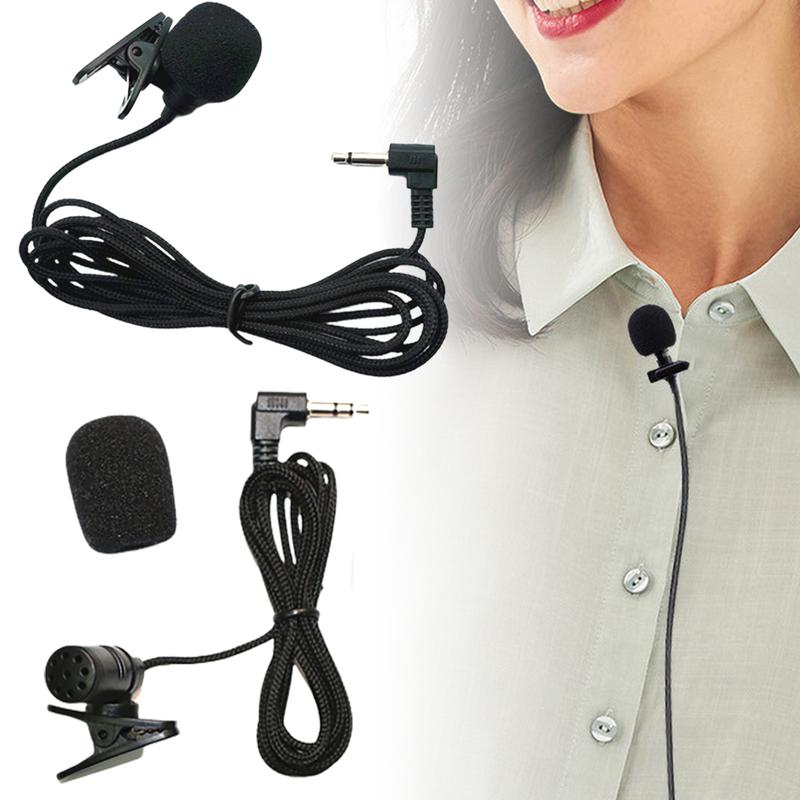 Lapel Microphone High Sensitivity Noise Reduction Universal Clear ...