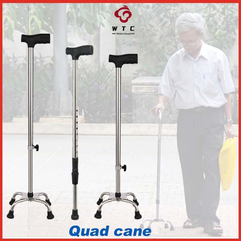 【COD】Quad Cane for Adult Heavy Duty Tungkod Quad cane Stainless ...