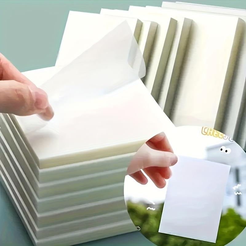 50-Pack Eye-Catching Glitter Sticky Notes: Waterproof, Fluorescent ...