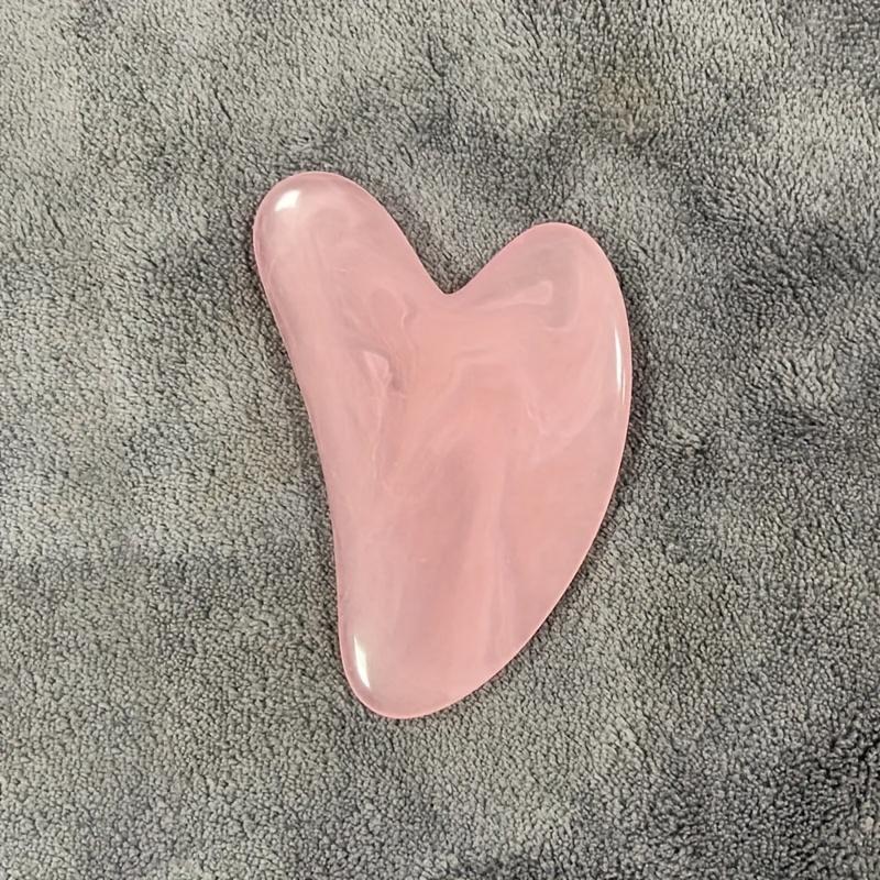 Pengikis Gua Sha Lilin Lebah Berbentuk Hati, 1pc, Alat Urut Muka ...