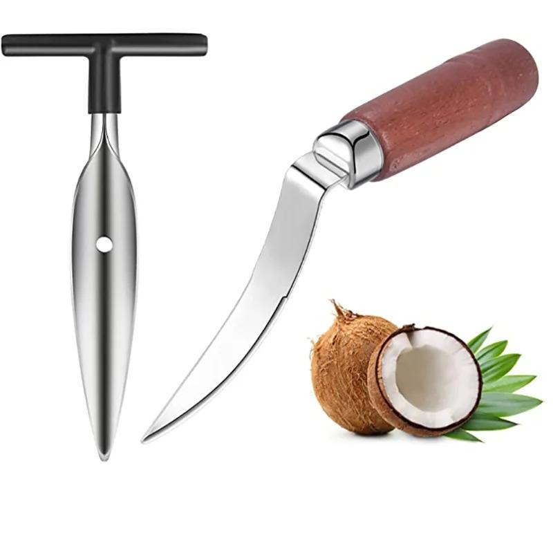 Penghilang Daging Kelapa, Bahan Keluli Tahan Karat, Pembuka Penebuk ...